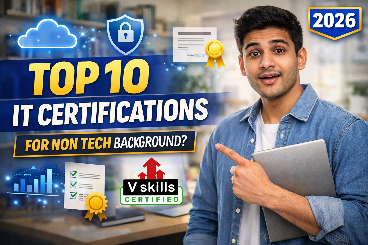 10 Best IT Certifications for Non-Tech Students 2026
