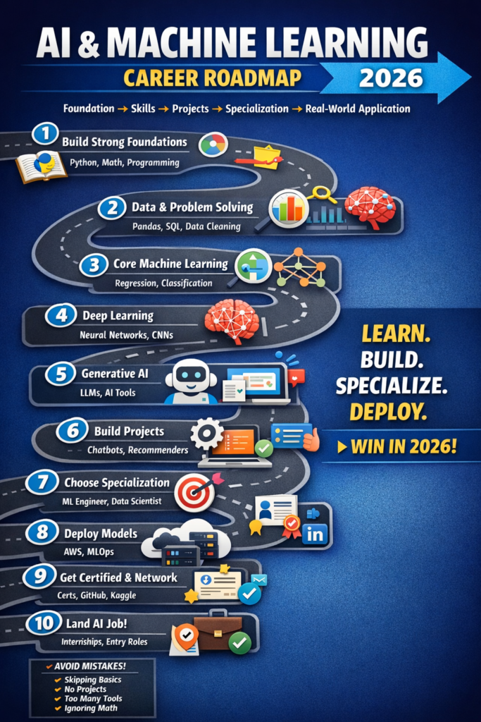 How to build a Career in AI and Machine Learning in 2026? - Vskills Blog