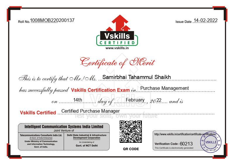 ‏Samir Shaikh‏ - ‏MBA Supply Chain Management I CIPP I CIPM I CPM I CPMP | CMILT | LSSGB | PMP I ...