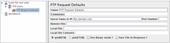 Jmeter Tutorial | Adding Default FTP Request Properties