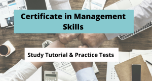 Certificate in Management Skills - Tutorial