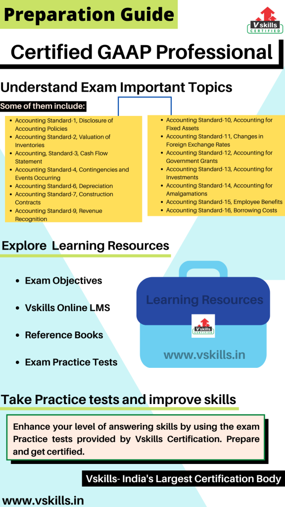 Certified GAAP Professional - Vskills OnllineTutorial