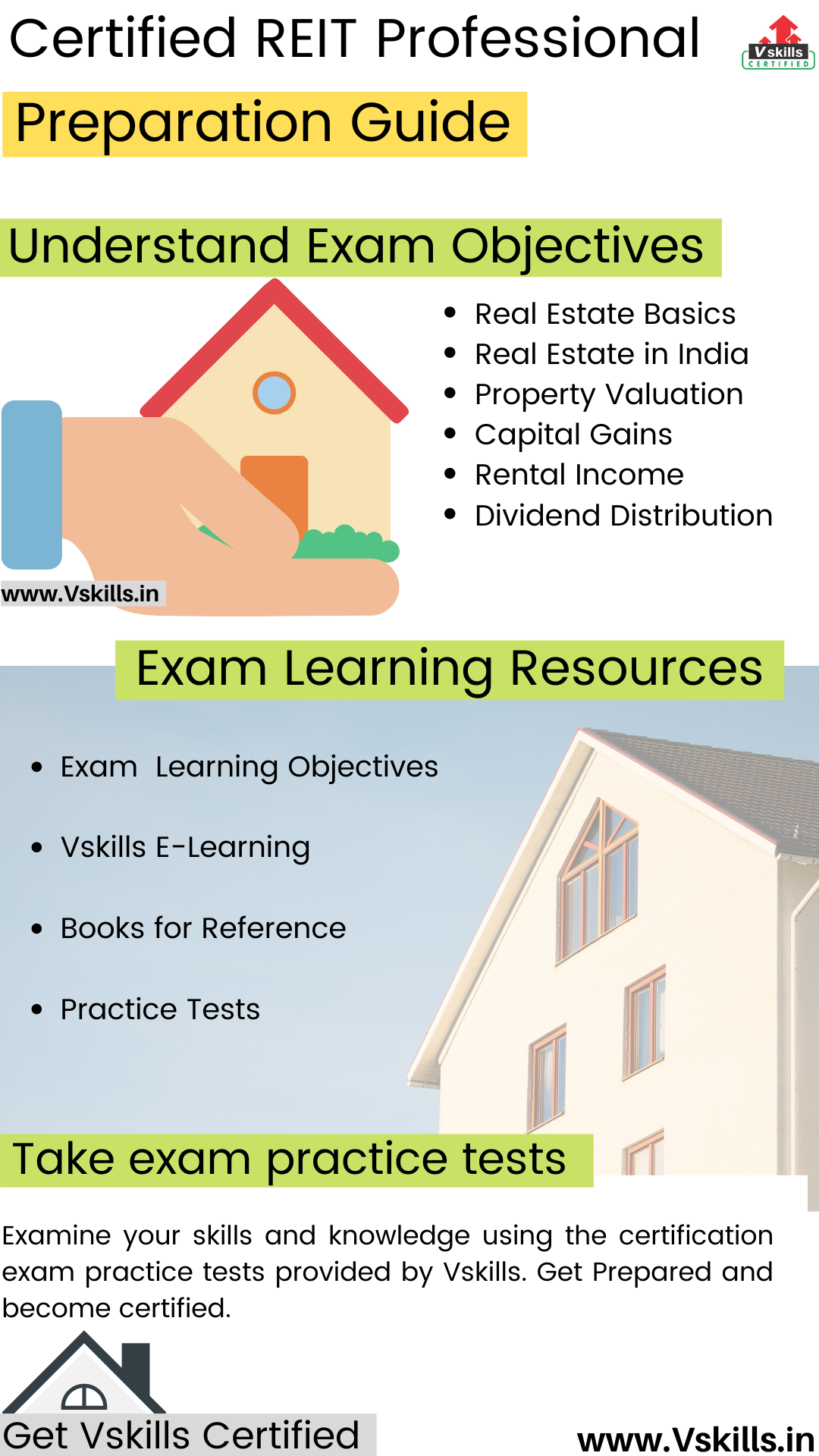 Certified REIT Professional - Vskills Online Tutorial Certified REIT Professional - Vskills Online Tutorial