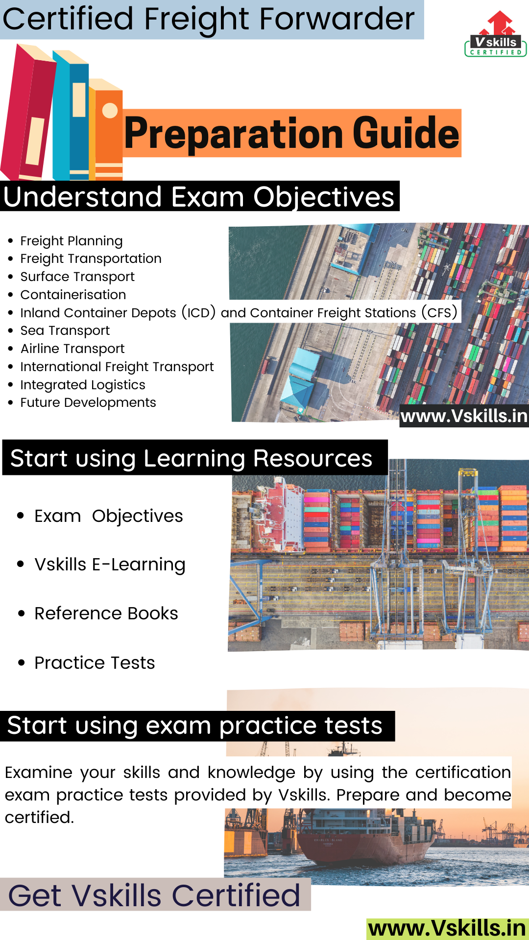 Certified Freight Forwarder - Vskills Online Tutorial