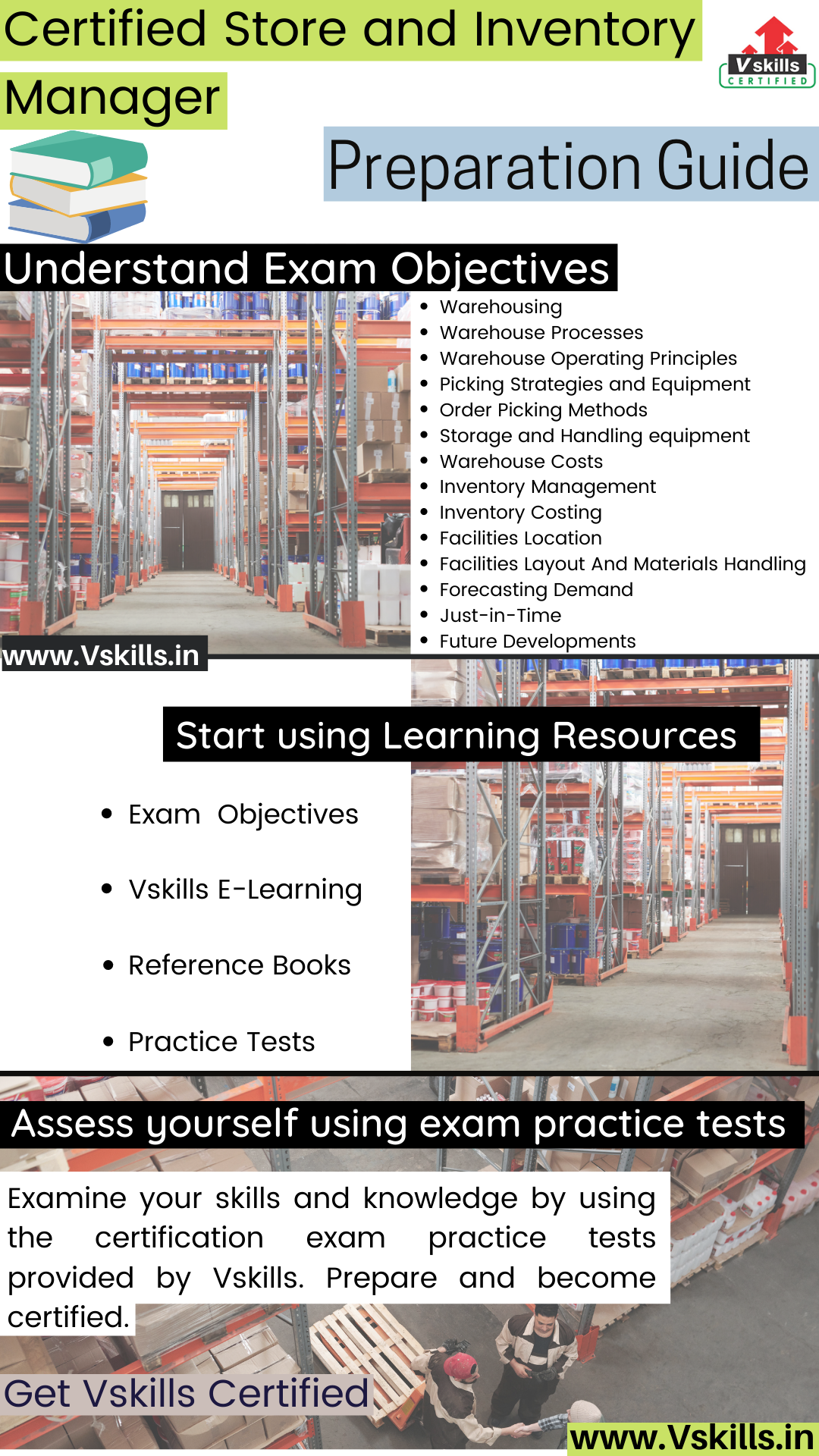 Certified Store and Inventory Manager - Vskills Tutorial