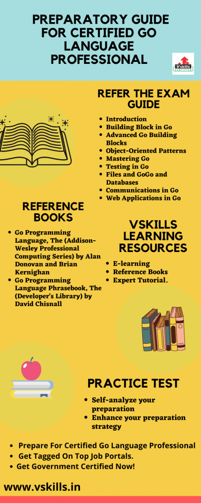 Certified Go Language Professional - Vskills Online Tutorial