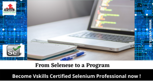 Vskills certification Selenium RC | From Selenese to a Program