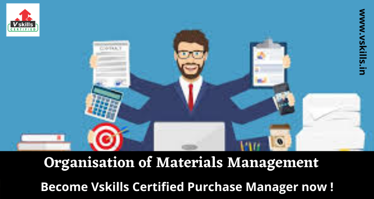 Organisation of Materials Management - Tutorial