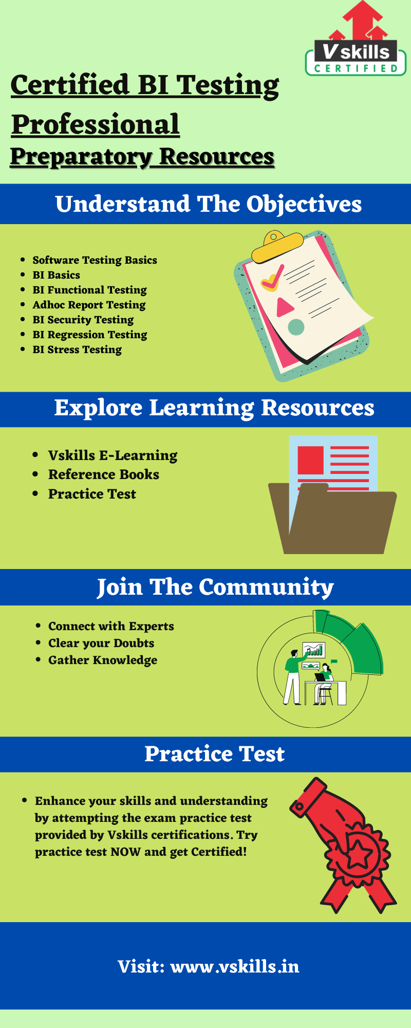 Certified BI Testing Professional - Vskills Online Tutorial Certified BI Testing Professional - Vskills Online Tutorial
