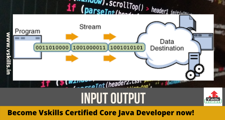 Input Output - Tutorial