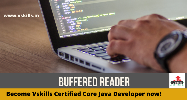 Vskills Certified Core Java Developer Buffered Reader